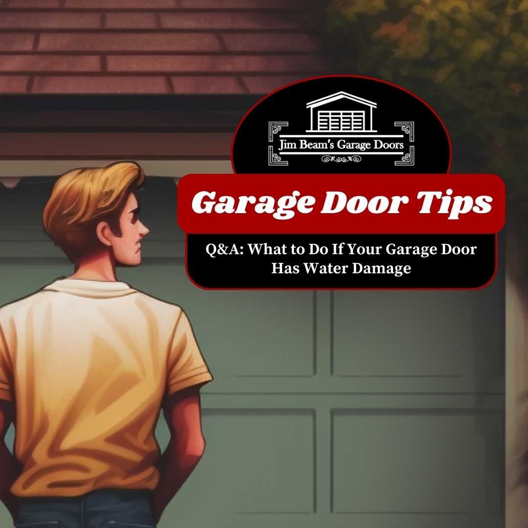 Q&A: What to Do If Your Garage Door Has Water Damage